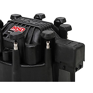 MSD 84025 Black Extreme Output HEI Cap/Rotor Kit