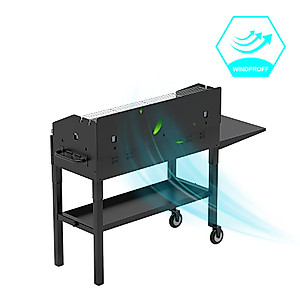 28 Inch Griddle Wind Guard/Wind Screen and Griddle Warming Rack for Blackstone 28 Inch Griddle, Griddle Accessories Kit for Blackstone (For 28")