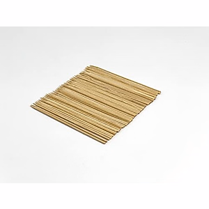 Purple Rose Supply Cannagar Skewers for Personal Cannagar Mold - Bamboo Skewers - 50 Pack