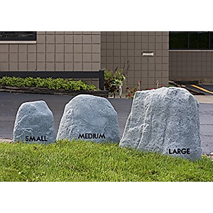 Emsco Group 2187 Landscape Rock - Natural Granite Appearance -Small -Lightweight - Easy to Install