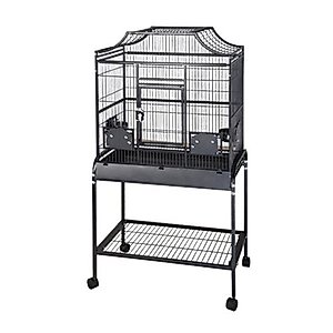 A&E Cage Co. Elegant Style Flight Cage, 28" x 18", Black (MA2818FL Black)