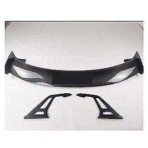 Carbon Fiber Rear Roof Spoiler Wing Trunk Lip Boot Cover Car Styling Compatible for Toyota Supra A90 2019-2020 (Color : Gloss Black)