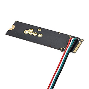 xiwai NGFF A/E-Key Card to M.2 NGFF Key-M NVME SSD Adapter for AX200