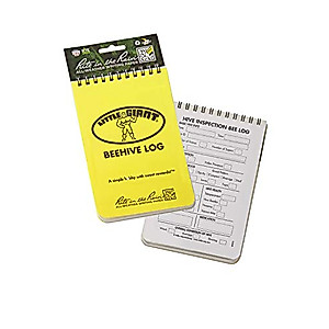 Little Giant Beehive Log Beekeepers Tracking Journal (Item No. BEELOG)