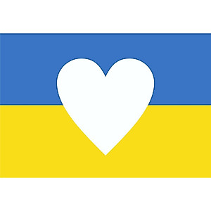 CafePress Ukraine Heart Mugs Ceramic Coffee Mug, Tea Cup 11 oz