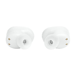 JBL Tune Buds - True wireless Noise Cancelling earbuds, JBL Pure Bass Sound, Bluetooth 5.3, 4-Mic technology for Crisp, Clear Calls, Up to 48 hours of battery life, Water and dust resistant (White)