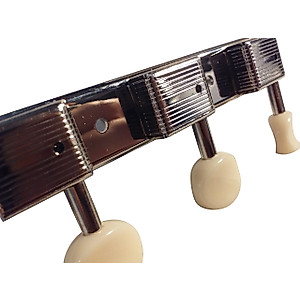 Kluson No-Line"3-On-A-Plate" Guitar Tuning Pegs W/Cream Buttons Fit Gibson Epi