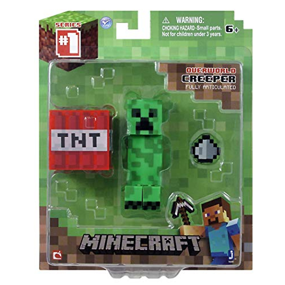 Minecraft Core Creeper Figure Pack