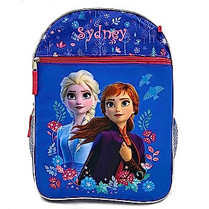 DIBSIES Personalized Backpack Lunch Box Combo created using Disney Frozen Backpack Lunchbox Combo
