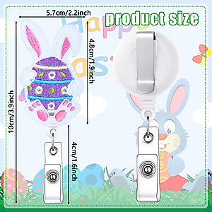 Giegxin 18 Pcs Holiday St. Patrick’s Day Badge Reels Retractable Seasonal Reels Holiday ID Name Badge Holder with Clip for Nurse Office Doctor Gifts Teachers(Vivid)