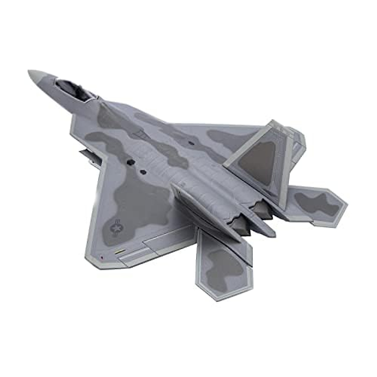 NUOTIE Classic USA F22 Raptor Fighter Attack Pre-Build Model 1:72 Aircraft Alloy Diecast Airplane Military Display Model Aircraft for Collection or Gift (AK 093)