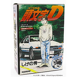 Kyosho 1/64 Initial D Cartoon Style Painting Edition, Set of 3, Complete Product