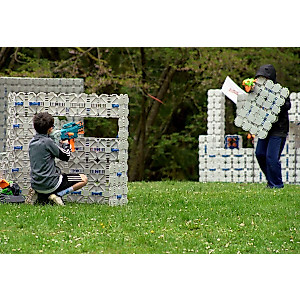 Blaster Boards - 6 Pack | Kids Fort Building Kit for Nerf Wars & Creative Play | 276 Piece Set