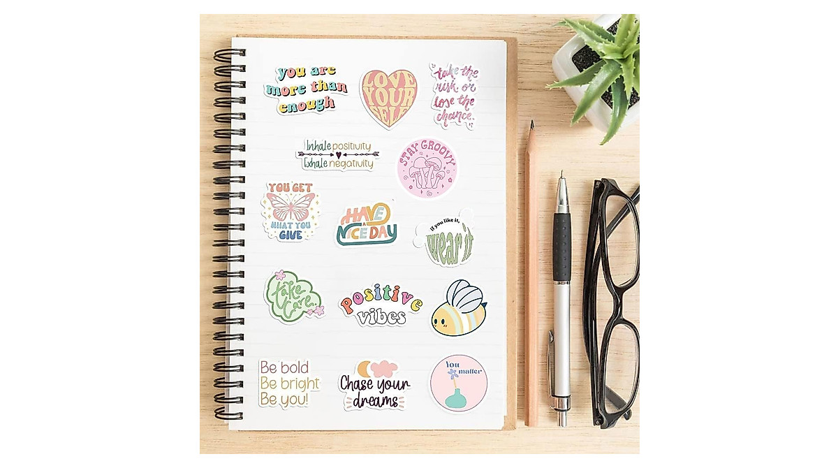 100PCS Danish Pastel Stickers for VSCO Girls