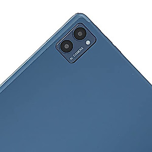 Airshi Gaming Tablet Office Tablet US Plug 100‑240V 12GB RAM 256GB ROM Dual Camera for School (Dark Blue)