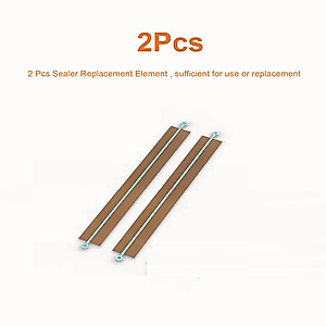 Impulse Heat Sealer Replacement Parts Strip - Repair Parts - Food Saver sealer Parts for PFS-200 2 Pieces 200 mm