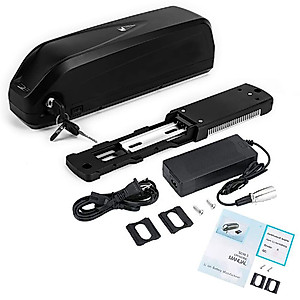 Ebike Battery 52V 13AH for 1000W 750W 500W Motor, Electric Bike Lithium Battery Pack for bafang, AW, ebike Conversion kit