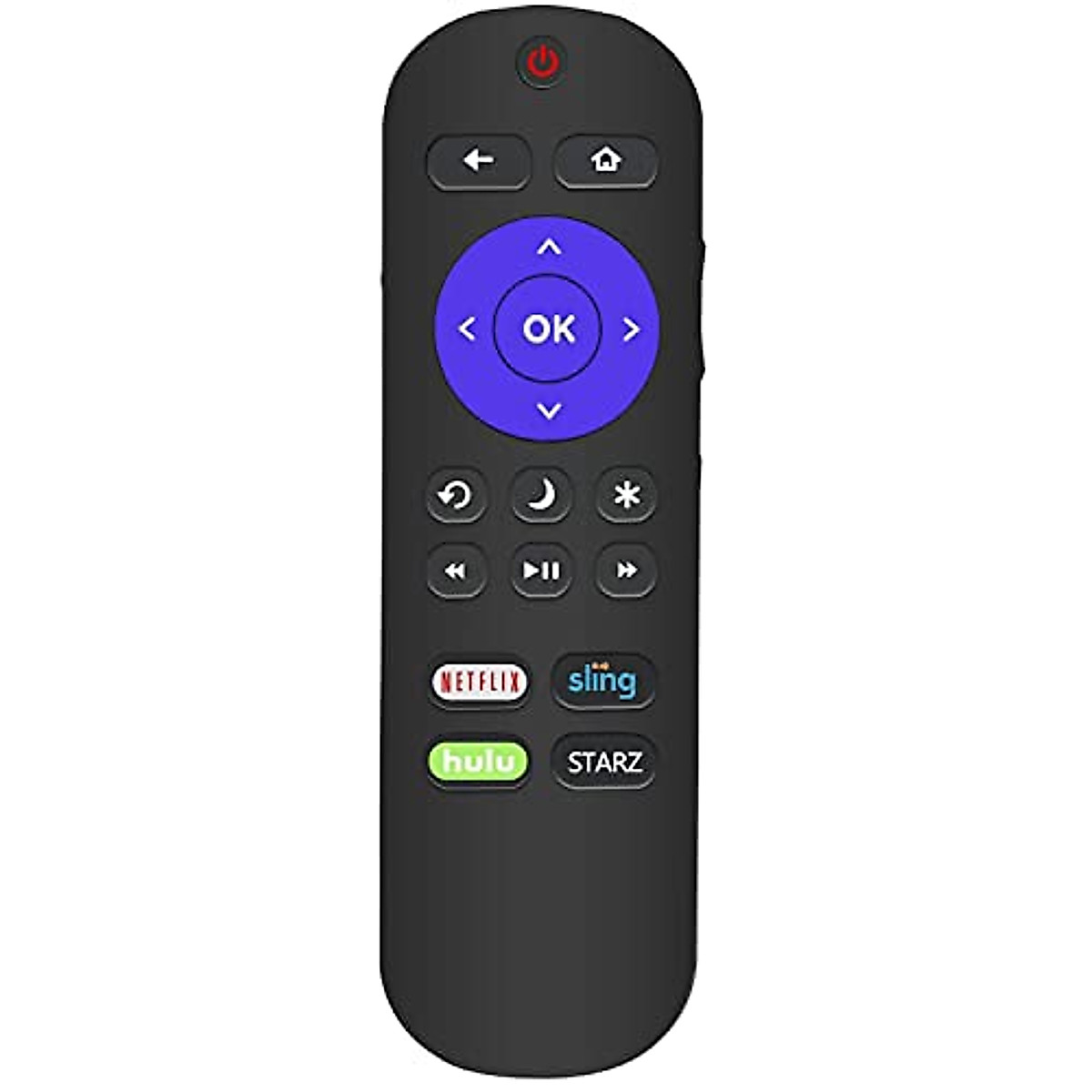 Remote Control Fit for All Sharp Roku TV LC-32LB591U LC-32LB481U LC-43LB481C LC-43LB481U LC-43LBU591U LC-43LB601U LC-50LB601U LC-50LBU591U LC-55LBU591U LC-65LBU591U