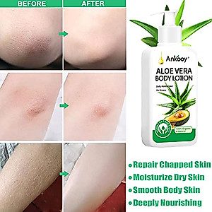 3 Pack Body Lotion for Women Dry Skin,Bulk Lotion for Men Scented Natural Body Moisturizer Aloe,Coconut,Lavender with Vitamin E, Moisturizing Body Cream With Shea Butter, Skin Lotion Body Skin Care Products Mother Day Father Day Valentine's Day Gifts for