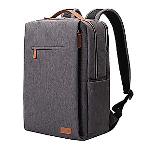NOBLEMAN Backpack For man and women, Travel Bag Business Computer Backpacks Laptop Backpack, Waterproof School Backpack, Daypack, USB (Gray) with Organizer case bag