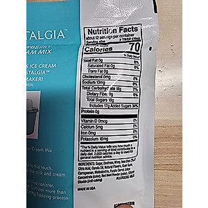 NOSTALGIA STRAWBERRY ICE CREAM MIX