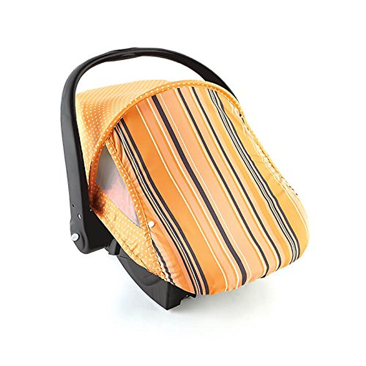 Cozy Cover Sun & Bug Cover (Orange Stripe) - The Industry Leading Infant Carrier Cover Trusted by Over 2 Million Moms Worldwide for Protecting Your Baby from Mosquitos, Insects and The Sun