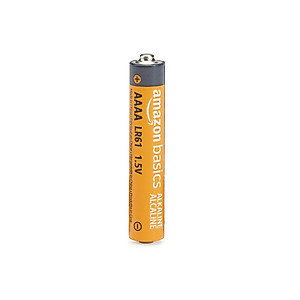 Amazon Basics 4-Pack AAAA Alkaline High-Performance Batteries, 1.5 Volt, 3-Year Shelf Life