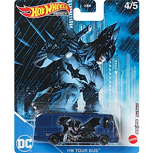 Hot Wheels Pop Culture Tour Bus, 1:64 Scale Vehicle for Kids Aged 3 Years Old & Up & Collectors of Classic Toy Cars, Featuring New Castings & Themes