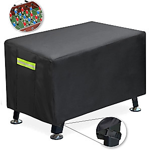 Foosball Table Cover Table Cover Protection Waterproof Outdoor/Indoor UV Resistant-64x46x35 inches (LxWxH)