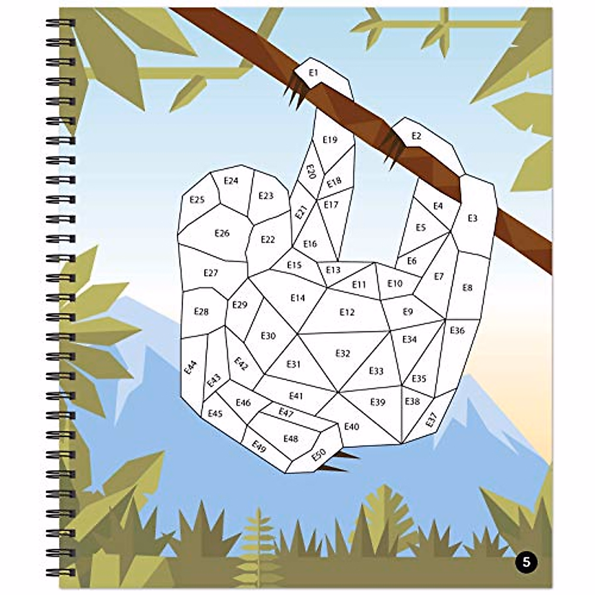 Brain Games - Sticker by Number: Amazing Animals