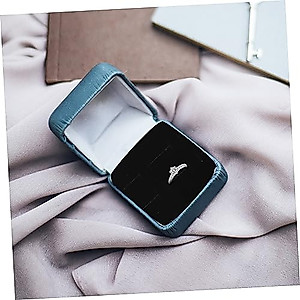 Cabilock 2pcs jewelry sponge pad jewelry tray inserts earring display tray earring sponge tray jewelry insert display mat sponge ring holder insert earring tray earring holder travel mosaic