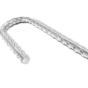 Tent Pegs Heavy Duty Extra Strong Galvanized Tent Stakes 12 inch Steel Tent Pegs for Garden Fence Sand