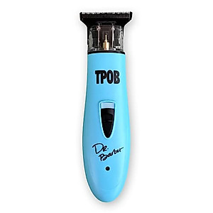 TPOB Ghost X Beard Trimmer Hair Clippers for Men, Professional Hair Trimmer Zero Gapped T-Blade Trimmer Cordless Rechargeable Edgers Clippers Electric Beard Trimmer Shaver (Ghost X Ice)