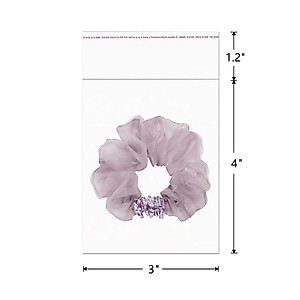 CinnanniC Small Adhesive Cellophane Bags 3x4 Clear Resealable Cello Bags 200pcs Tiny Self Stick Cello Bags 2mil for Bakery Favors Candle Soap Cookie Jewelry Earrings 10 Sizes to Choose from