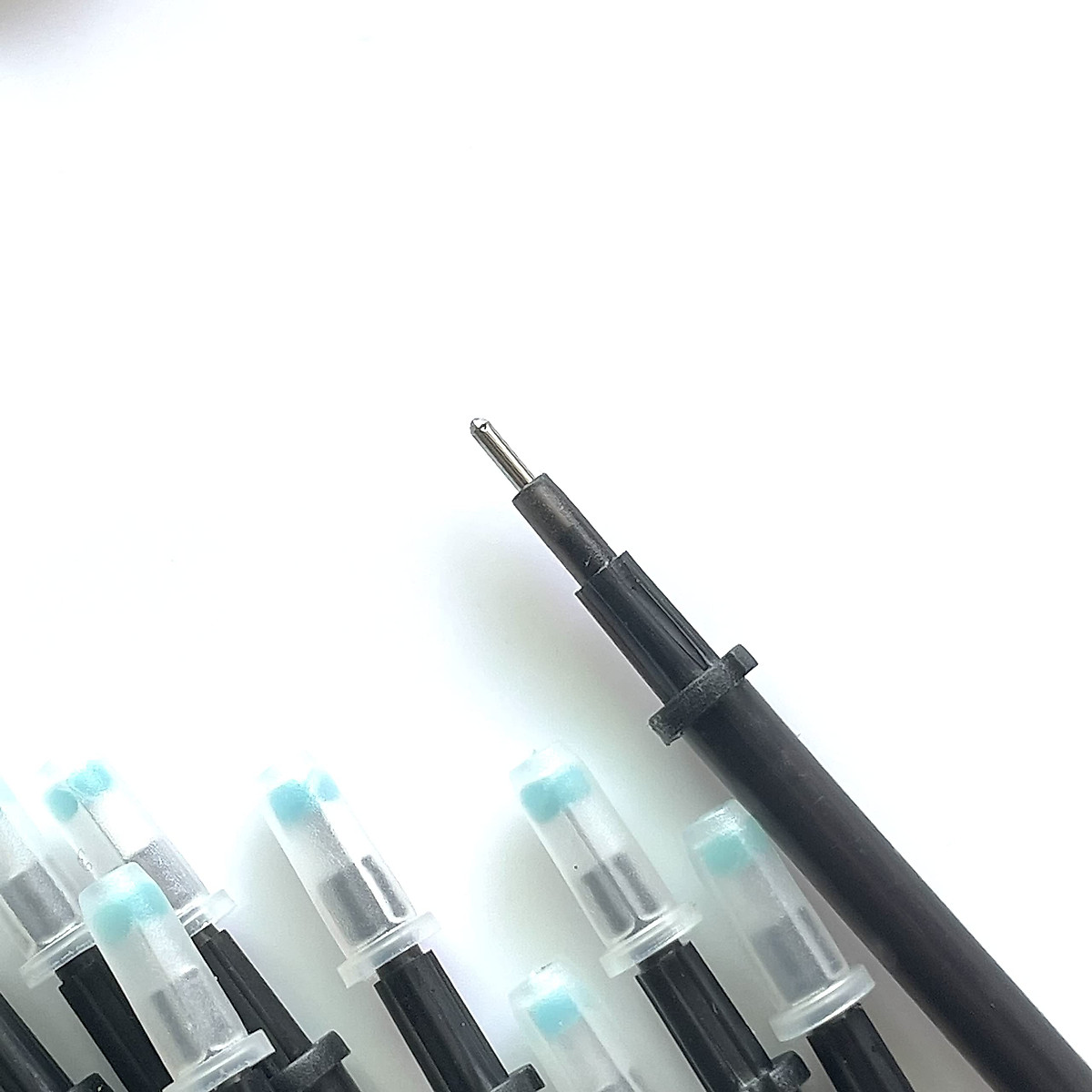 sencoo 24 Pack Erasable Black Gel Pens Replace Refills Cartoon Office Pen Refill