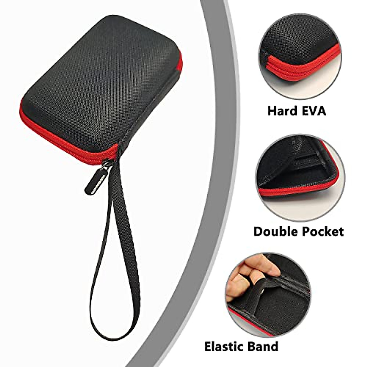 XEGIMOR MP3 MP4 Music Player Case Compatible With Surfans F20 HiFi/HIFI WALKER H2 MP3 Digital Music Player Accessories(Only Case)