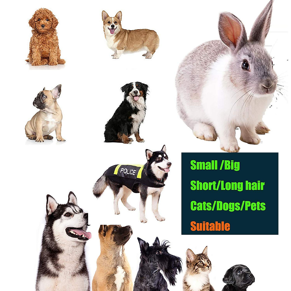 Flea Comb 4pack with High Strength Teeth Durable Pet Tear Stain Remover Combs, Pet Dog Cat Grooming Comb Set Effective Float Hair Remover