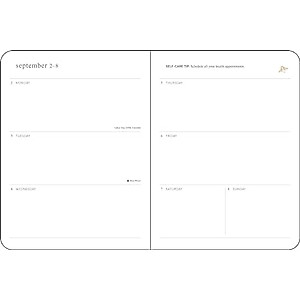 milk and honey 12-Month 2024 Monthly/Weekly Agenda Calendar
