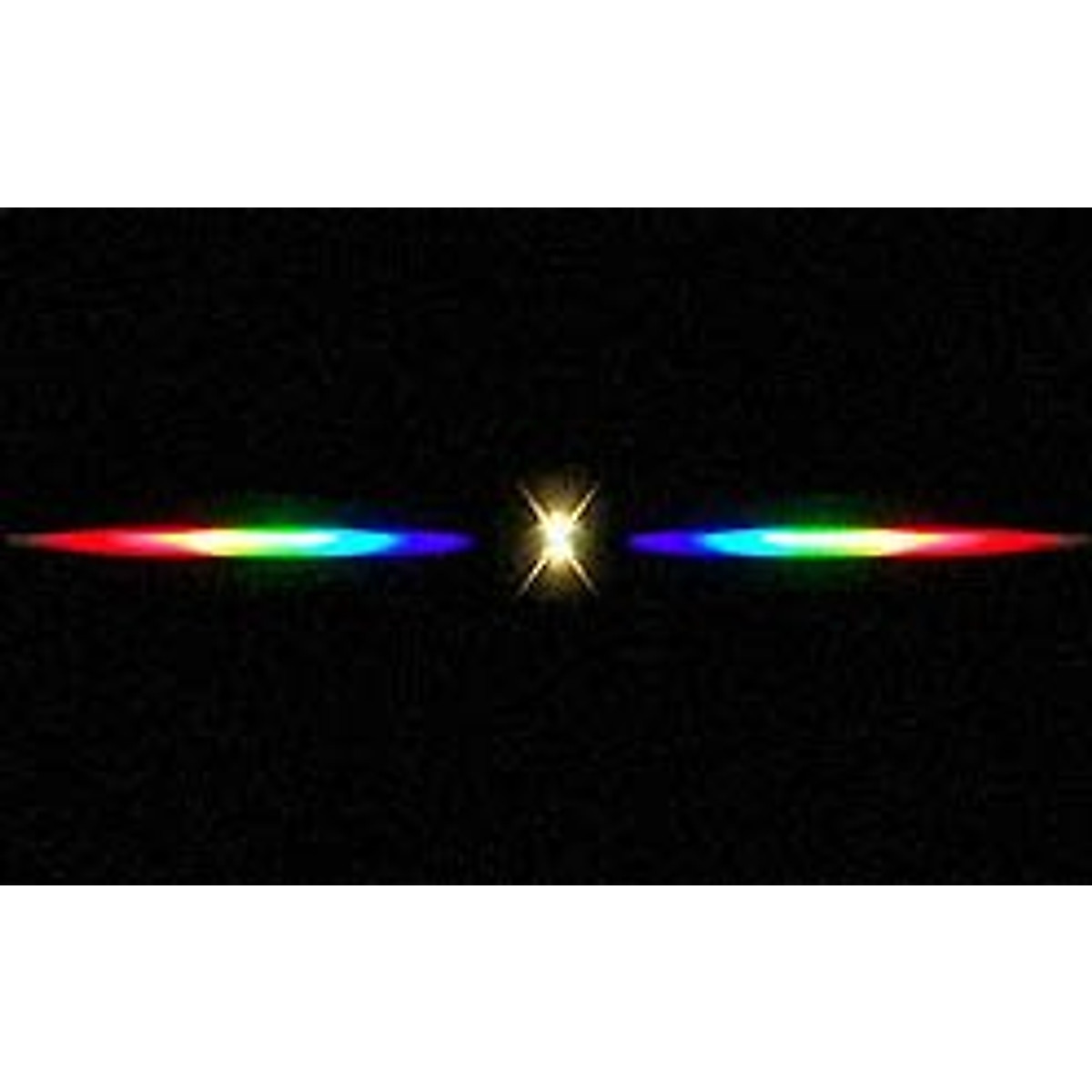 Rainbow Symphony Diffraction Grating Slides, Linear, 1000 Line/Millimeters, Made in USA, Package of 25
