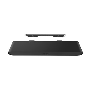 Soundbar Mount for Sonos Ray Sound Bar includes All Necessary Mounting Hardware, Floating Style Soundbar Wall Bracket for Under TV or above, Easy to Install, Black