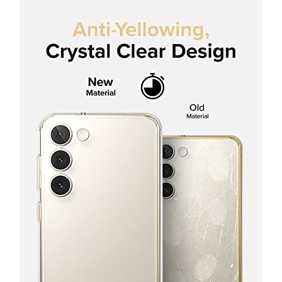 Ringke Fusion [Display The Natural Beauty] Compatible with Samsung Galaxy S23 Plus Case 5G, Transparent Phone Cover for Women, Men, Shockproof Bumper Designed for S23 Plus Case - Clear