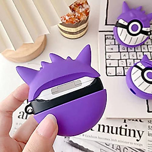 Airpod 3 Case, 2021 with Keychain Cute Cartoon Candy Design Shockproof Skin Protection Accessories Airpod 3rd Silicone Cover. (Demon Elf)