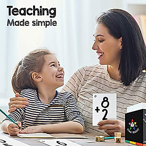 Blank Flash Cards for Studying - 2" x 3" Blank Index Notecards - 1000 Pre Hole Punched White Index Cards with Metal Binder Rings - Blank Flashcards for GMT Prep, Math, and Language
