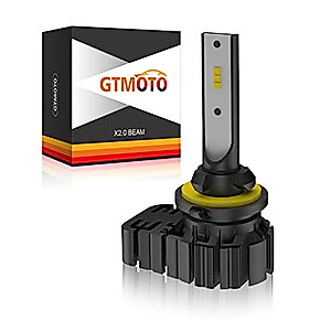 GTMOTO for Polaris Sportsman 400 450 500 550 570 600 700 800 850 1000 High Beam Headlight Pod, 6000K Cool White 4010253 Bulb, Powerful 886 Polaris ATV LED Kit, 1-Pack