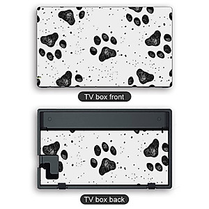 Dog Paw Prints Switch Sticker Pretty Pattern Full Wrap Skin Protection for Nintendo Switch for Switch