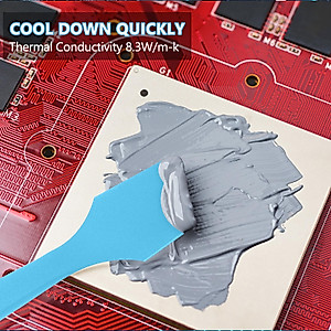 MY083-10pcs(1PCS-1g)-CPU Thermal Paste 8.3W/m- Thermal Compound Heatsink Paste Silicon Grease for PC CPU GPU LED PS4