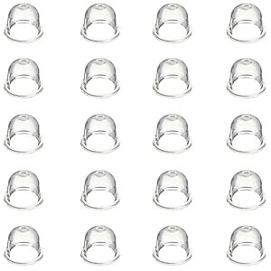QAZAKY 20pc Primer Bulb for Chainsaw Trimmer Blower 188-14 Homelite Echo 12318140630 12318109560 Ryobi Poulan Zama Shindaiwa 7002981480 2003681670 McCulloch Tanaka 44725108200 Carburetor