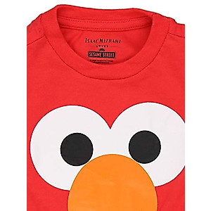 carelav Handheld Sewing Machine Portable Sewing Machine saac Mizrahi Loves Sesame Street Elmo Toddler Baby (2T, Red)