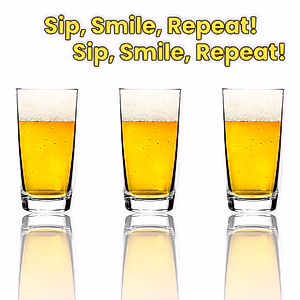 Luminarc 16oz Excalibur Cooler Glasses - Set of 12 Glasses