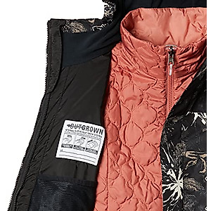 Columbia Youth Girls Whirlibird II Interchange Jacket, Black Aurelian, Medium